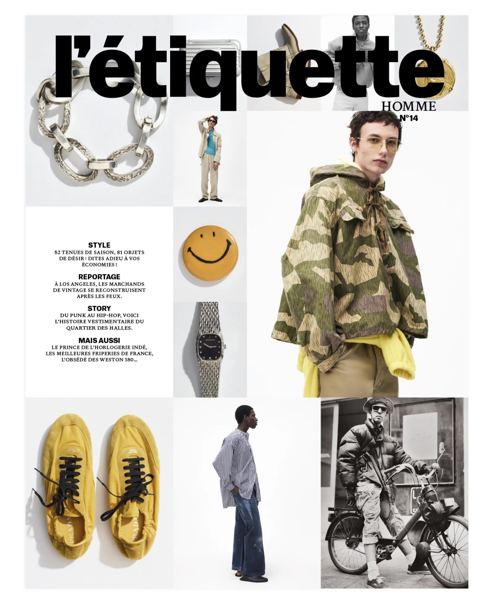 L’etiquette Homme #14 (English Edition) – Iconic magazines